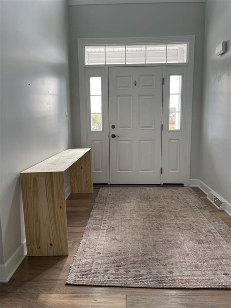 DIY Console Table Tutorial A Finished House