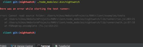 Bug Cannot Read Source Folder Examplestests · Issue 1639