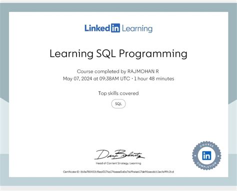 Rajmohan R On Linkedin Sql Datascience Programming