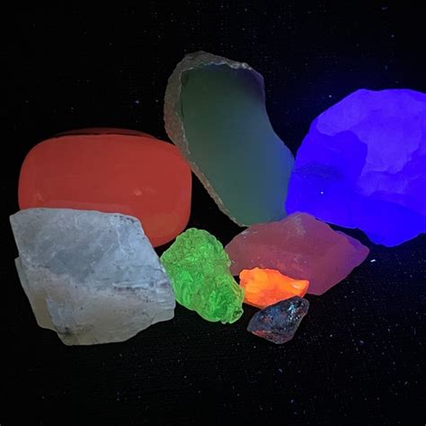 Uv Reactive Gemstones Etsy
