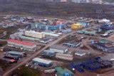 Bustling Downtown Iqaluit Population 6600 Photo Brian Mcmorrow