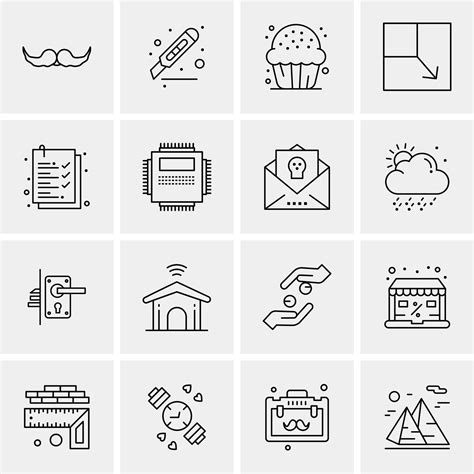 Building Build Construction Blue Dotted Line Line Icon 13492460 Vector
