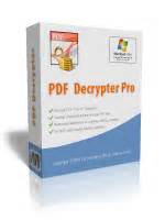 PDF Decrypter Pro Remove Printing Copying And Editing Restriction