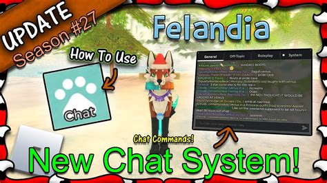 Roblox Felandia S27 New Chat System And How To Use It 83 1080hd