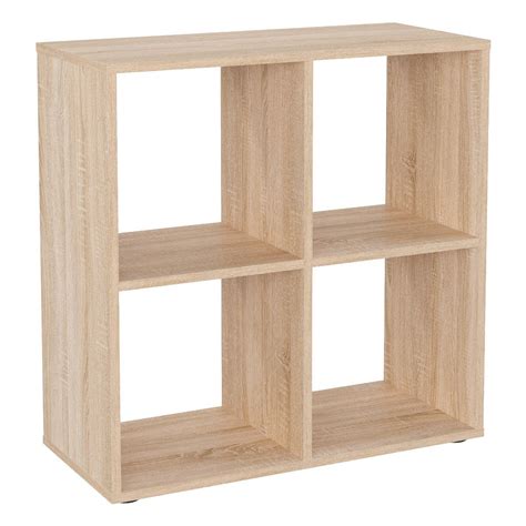 Шафа книжкова офісна Стелаж Відкрита полиця відкриті секції Компаніт КШ 22 Дуб сонома фото