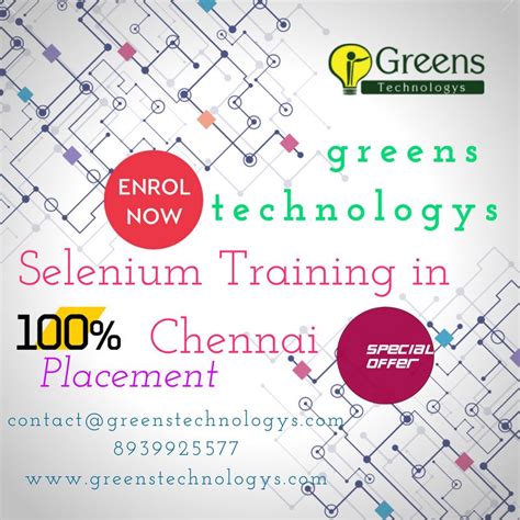 Selenium Training In Chennai Artofit