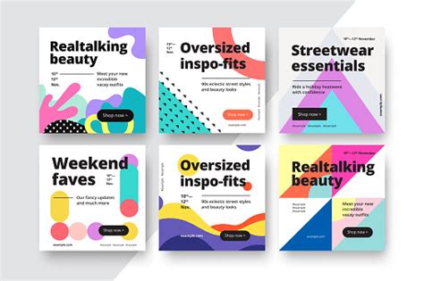 소셜 미디어 모바일 애플 리 케이 션에 대 한 현대 홍보 광장 웹 배너 우아한 판매 및 추상 패턴 할인 프로모션 배경 이메일 광고 뉴스레터 레이아웃 가격에 대한 스톡 벡터