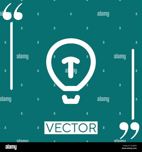 Idea Vector Icon Linear Icon Editable Stroked Line Stock Vector Image And Art Alamy