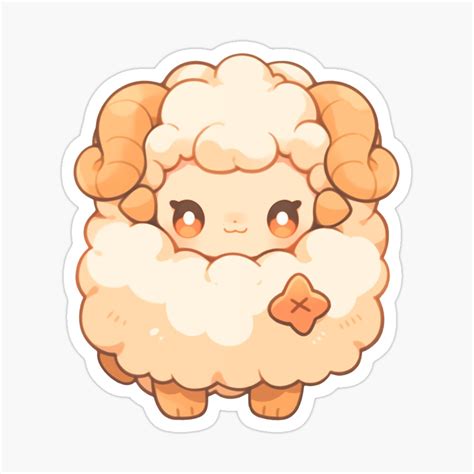 Cute Kawaii Happy Lamb Smiling Sheep By Cozykawaiiart Redbubble