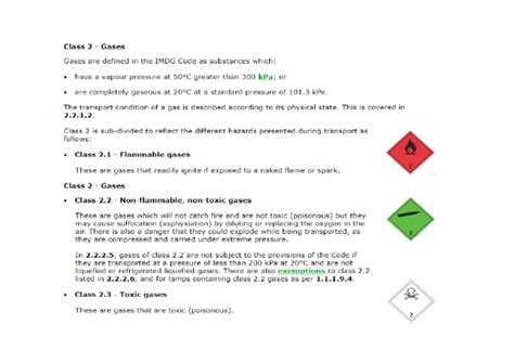 Imdg Class 2 Pdf