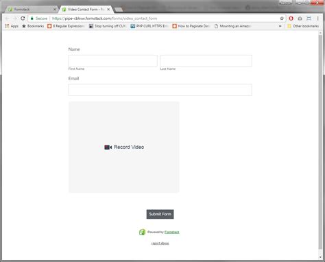 recording user generated videos with formstack forms and pipe video recorder