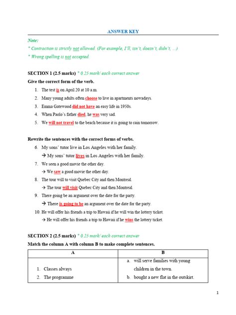 đề Thi Writing 1 Huflit Pdf Grammar Linguistics