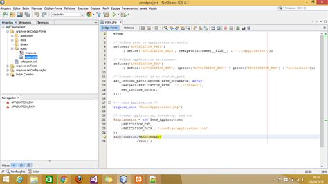 Erro Ao Iniciar O Projeto Com Zend Framework Stack Overflow Em Português