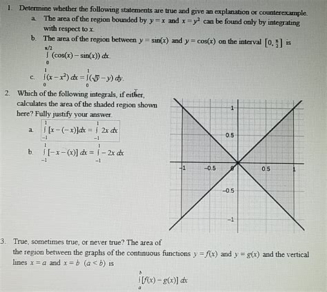 solved a 1 determine whether the following statements are