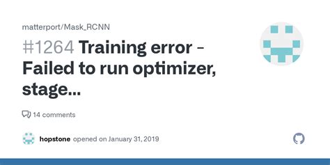 Training Error Failed To Run Optimizer Stage Removestackstridedslicesameaxis · Issue 1264