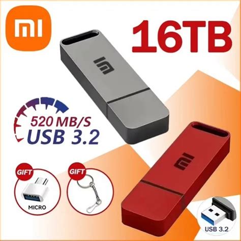 Xiaomi Flash Drive Tb Usb High Speed Transfer Metal Type C U Flash Ssd Portable Mini Flash