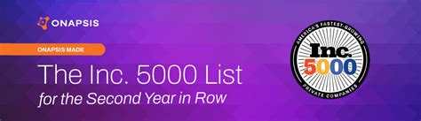 5000 More Reasons To Celebrate Onapsis Named To Inc 5000 List For Second Year In A Row Onapsis