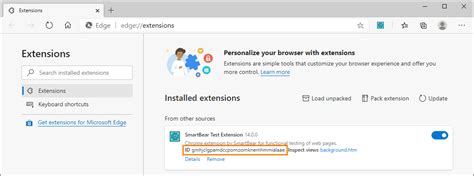 Message Smartbear Test Extension Is Not Installed Or Is Disabled Testexecute Documentation