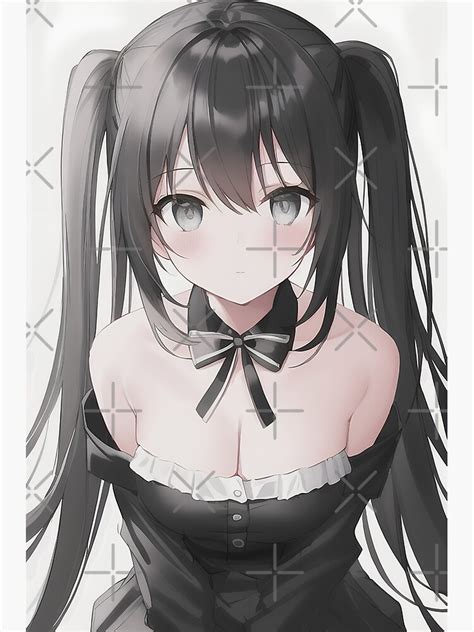 Hot Anime Waifu Wallpaper K Top Anime Waifus Hot Waifus Poster Von Fiveneodesign Redbubble