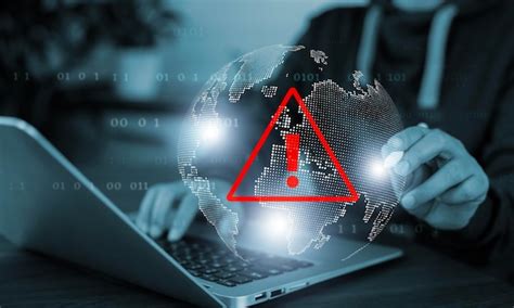 Premium Photo Email Concept With Laptop Spam And Virus Computer Monitor Internet Security