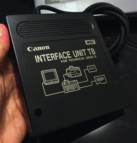 Canon Interface Unit Tb Msx Wiki