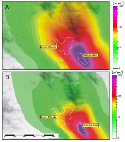 Fields Of Annual Dust Fallout Data At Rosh Pinah Southern Namibia Download Scientific Diagram