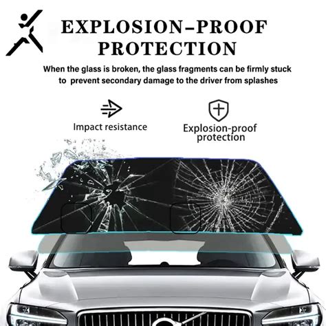 Smart Cool Windshield Protection Film Armor Uv Car Windshield Tpu