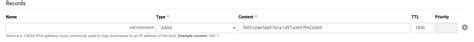 Adding An Aaaa Record For A Dns Template Dns Zone Realtime Register Knowledge Base