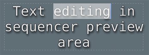 Video Sequencer Blender Developer Documentation