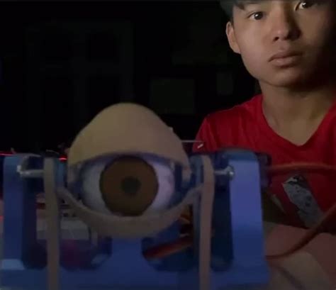 Animatronic Eye Arduino Project 🐻 Nicholas Poon