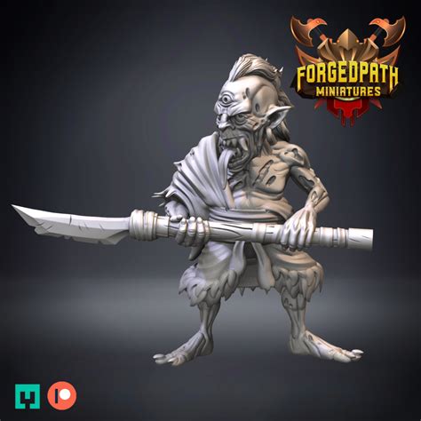 3d File Japanese Oni Kuda Undead Vampire 🧛 ・model To Download And 3d