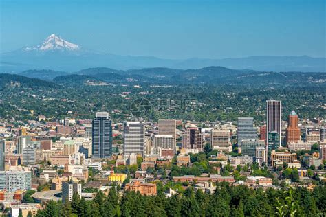美国俄勒冈州波特兰市高清图片下载 正版图片504607965 摄图网