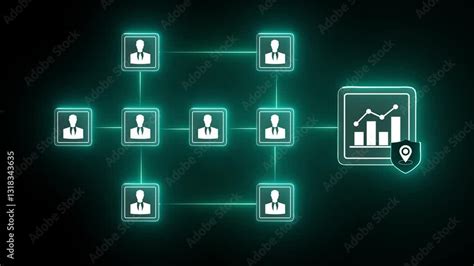 Man Icon Show Diagram Algorithm Flow Organigram And Hierarchy Scheme