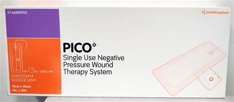 New SMITH NEPHEW PICO 66800953 Single Use Negative Pressure Wound Therapy System Kit NPWT 4