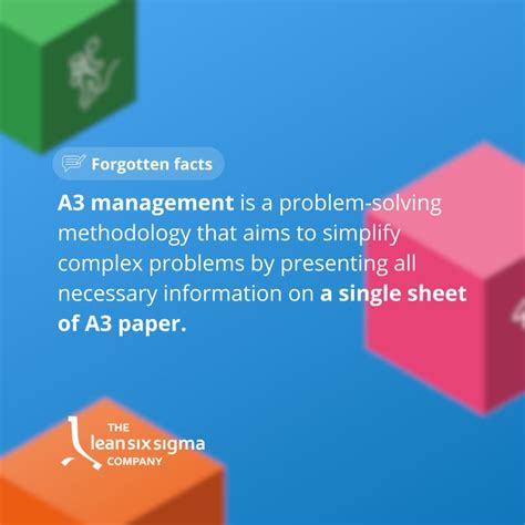 The Lean Six Sigma Company On Linkedin A3management
