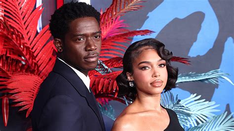 Lori Harvey Stuns In Orange Bikini On Beach With Bf Damson Idris Hollywood Life