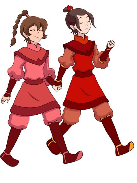 Azula Mai And Ty Lee On Avatar Nerds Deviantart