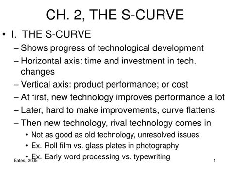 PPT CH THE S CURVE PowerPoint Presentation Free Download ID