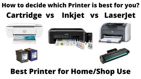 Difference Between Inkjet Vs Inktank Vs Laser Printers 55 OFF