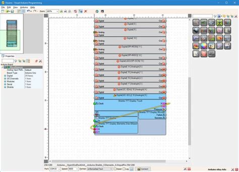 Draw On Ili9341 Tft Touchscreen Display Shield With Pen