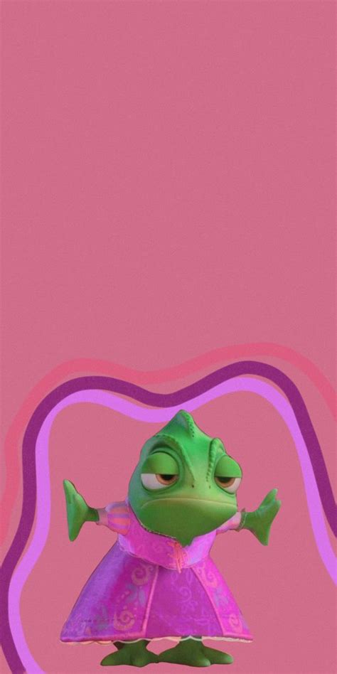 Pascal 💚tangled Disney Wallpaper Digitalart Procreate Cartoon
