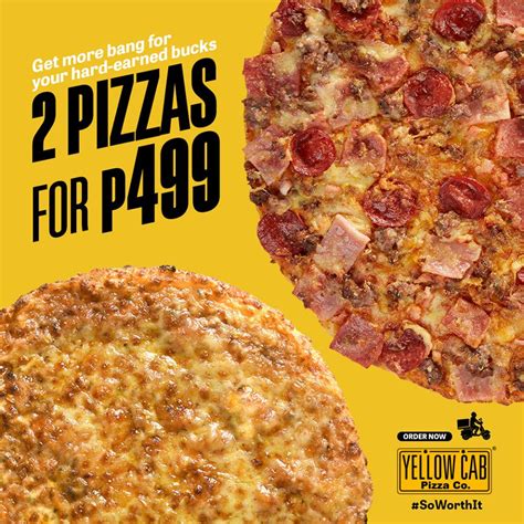 Manila Shopper Yellow Cab Pizza Delivery Promo Til June 2019