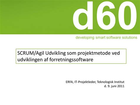 Projektledelse Af It Projekter Scrum Pdf