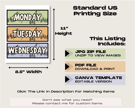 Classroom Calendar Display Printable And Editable Calendar Primary Ed