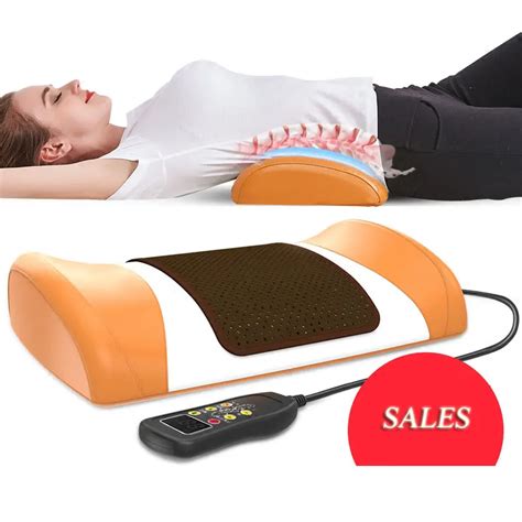 Multifunctional Electric Lumbar Correction Massager Car Back Waist Pillow Intervertebral Massage