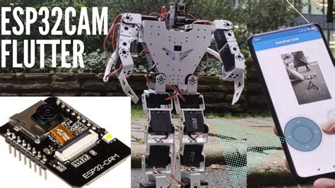 Humanoid Robot Flutter Esp32 Esp32cam Youtube