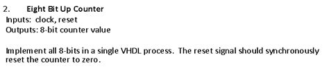 Solved Design A Vhdl Module For Each Of The Following