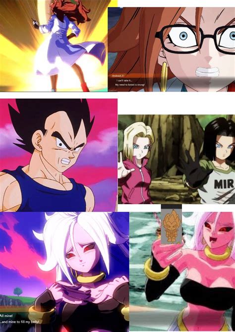 What If Android 21 And Goku Swapped Part 5 By Deeznuts4206928 On Deviantart