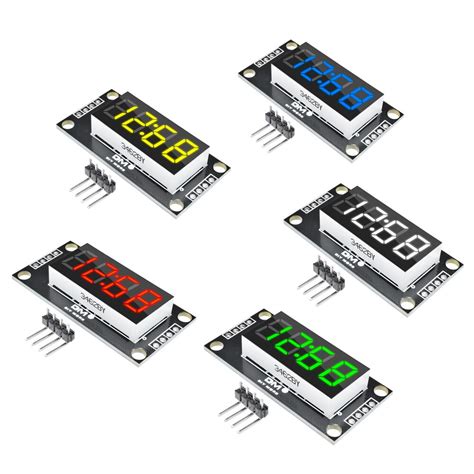 TM Digit LED Display Tube Module Red Green Blue Yellow White AUSCOM Computers