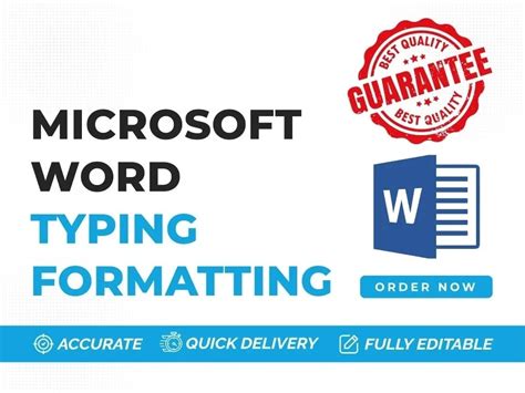 Ms Word Typing And Formatting Pdf And Image To Ms Word Upwork